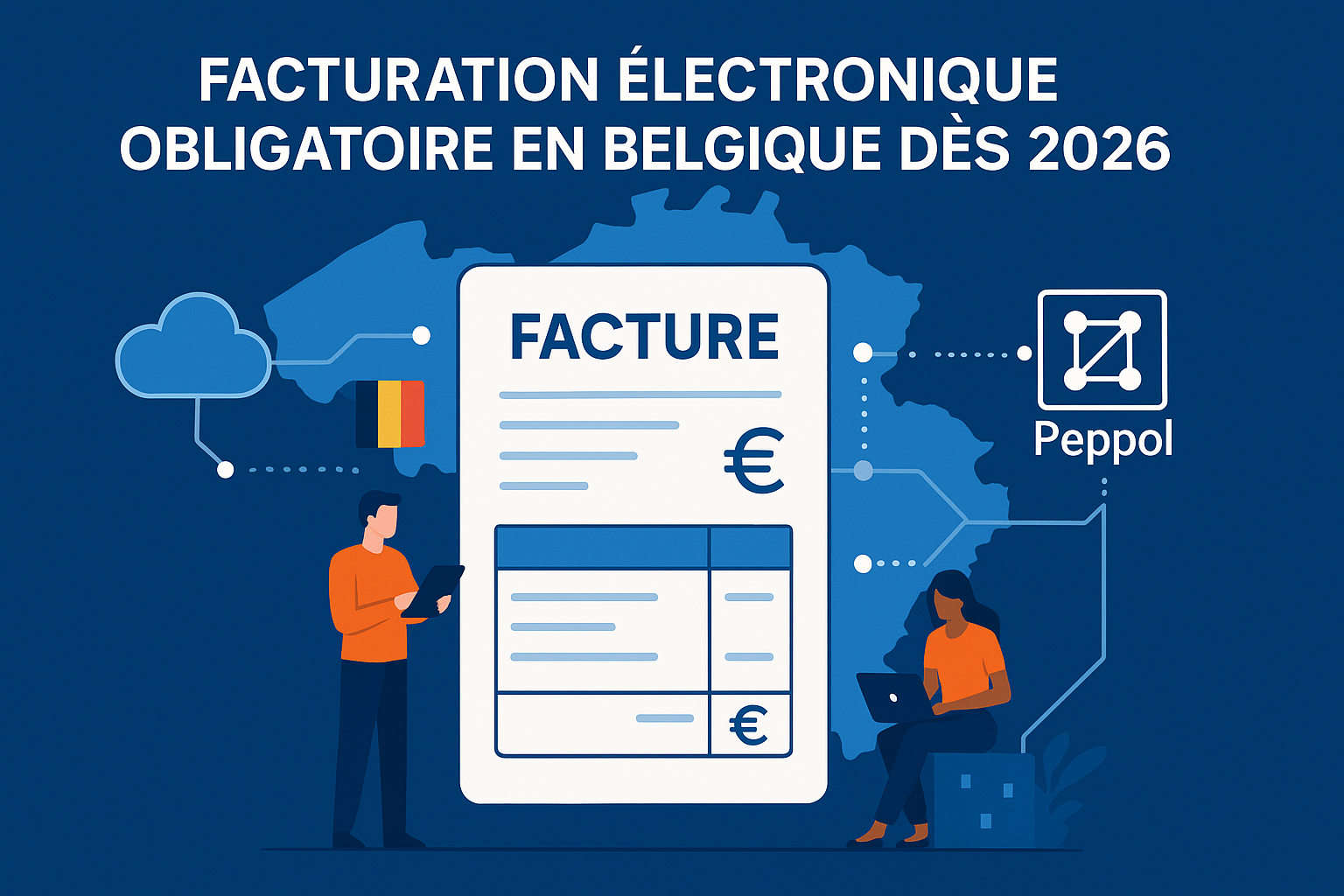 Facturation électronique Belgique : obligation 2026
